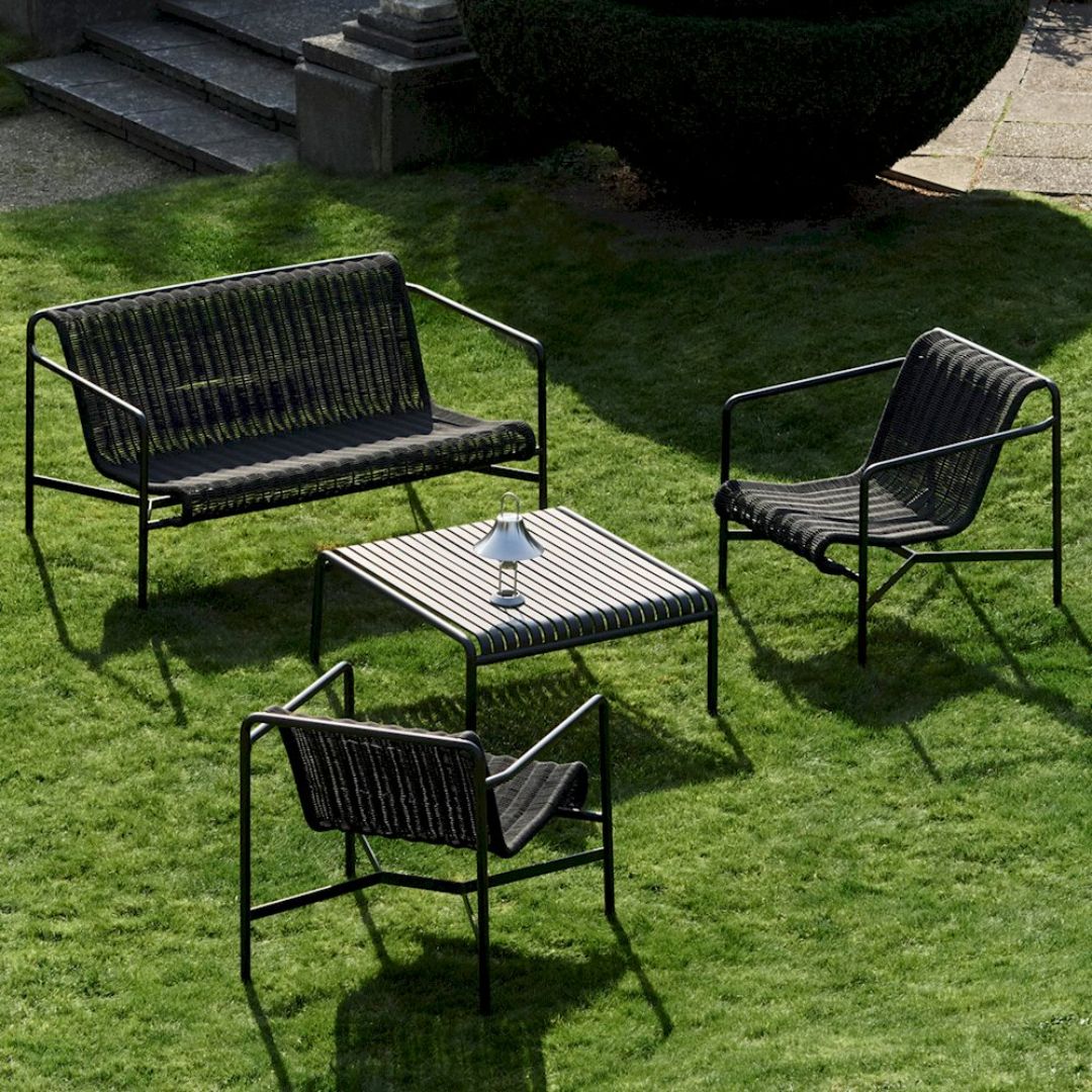 PALISSADE CORD LOUNGE CHAIR LOW - DIZAJNHOLIK e-trgovina